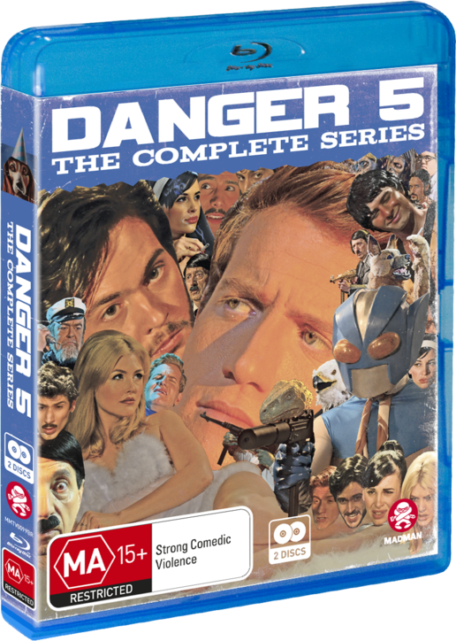 Danger 5: Series 1 & 2 Bluray - Blu-ray - Madman Entertainment